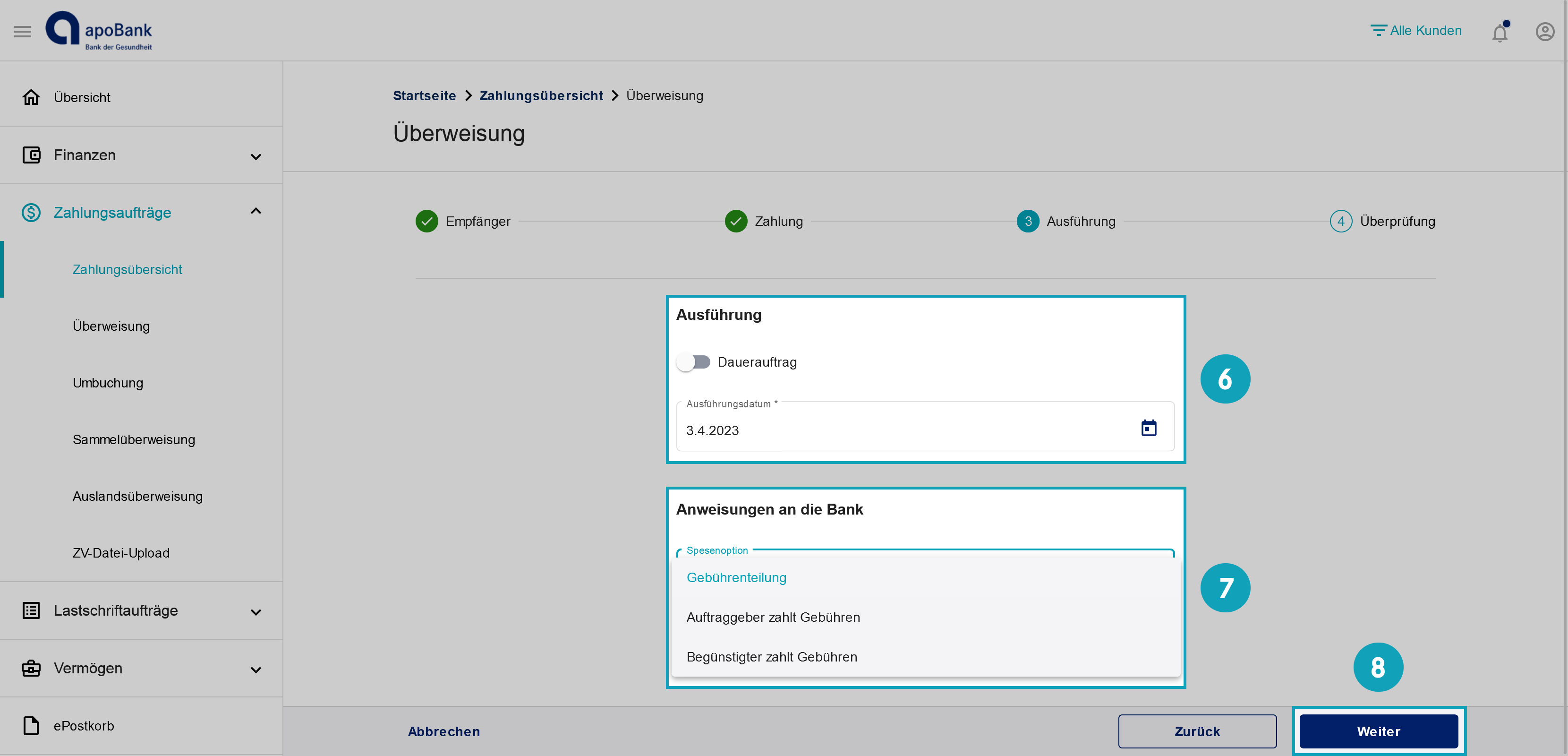 FAQ | Zahlungsaufträge